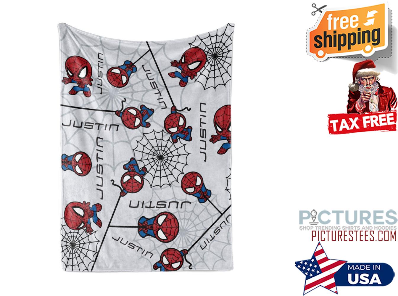 Baby Character Personalized Baby Blanket • Picturestees Clothing LLC