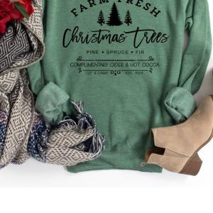 Farm Fresh Christmas Trees Shirt • Picturestees Clothing LLC