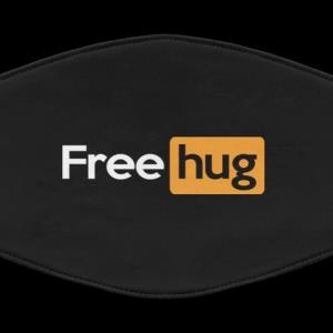 Free Hug Face Mask • Picturestees Clothing LLC