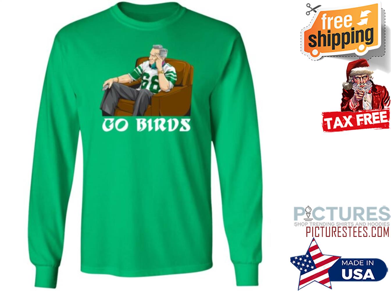 Go Birds Fire Howie Shirt • Picturestees Clothing LLC
