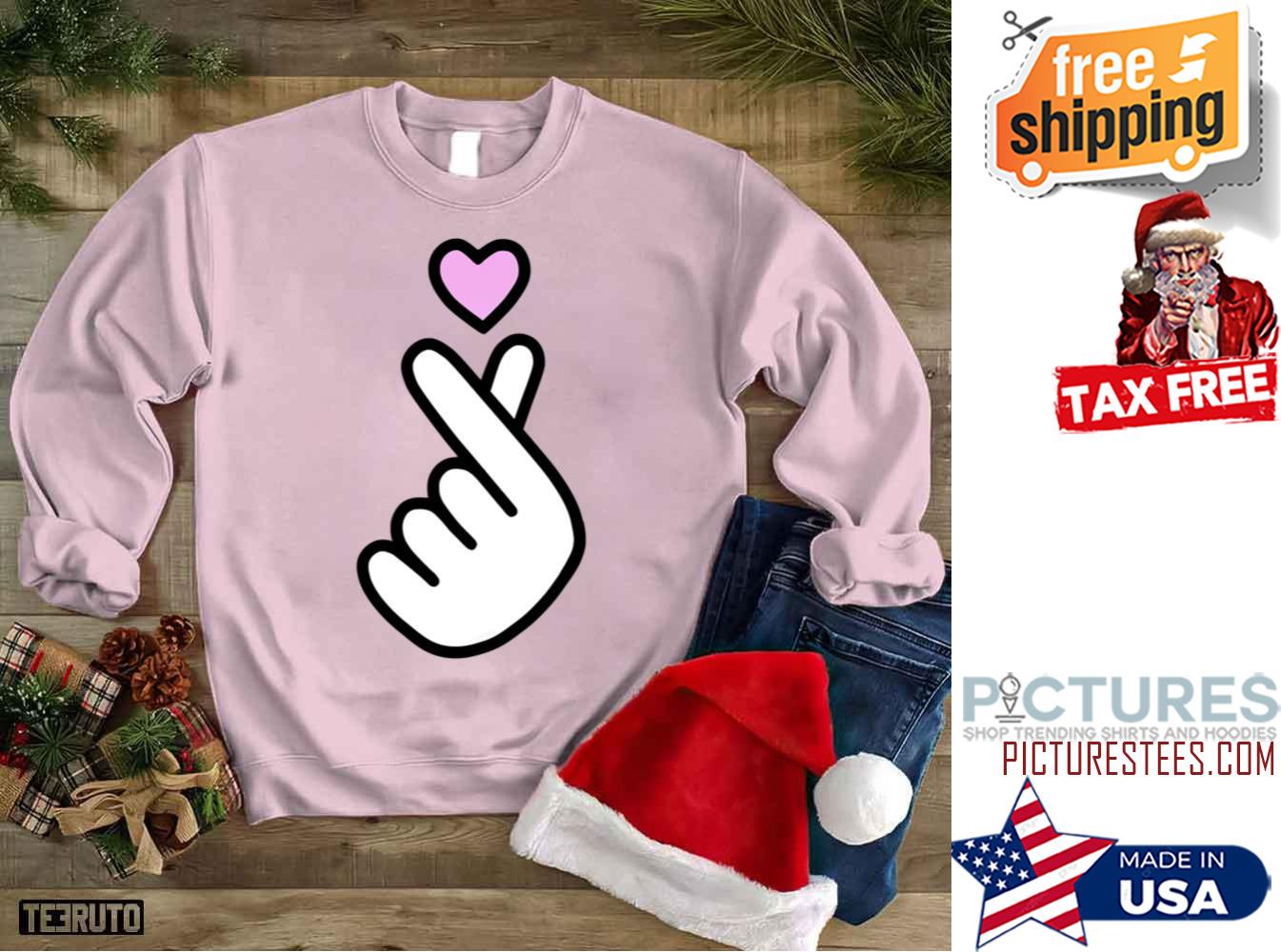 Sale 20% Heart Hand Sign shirt, Classic tee, hoodie, sweater, v-neck ...