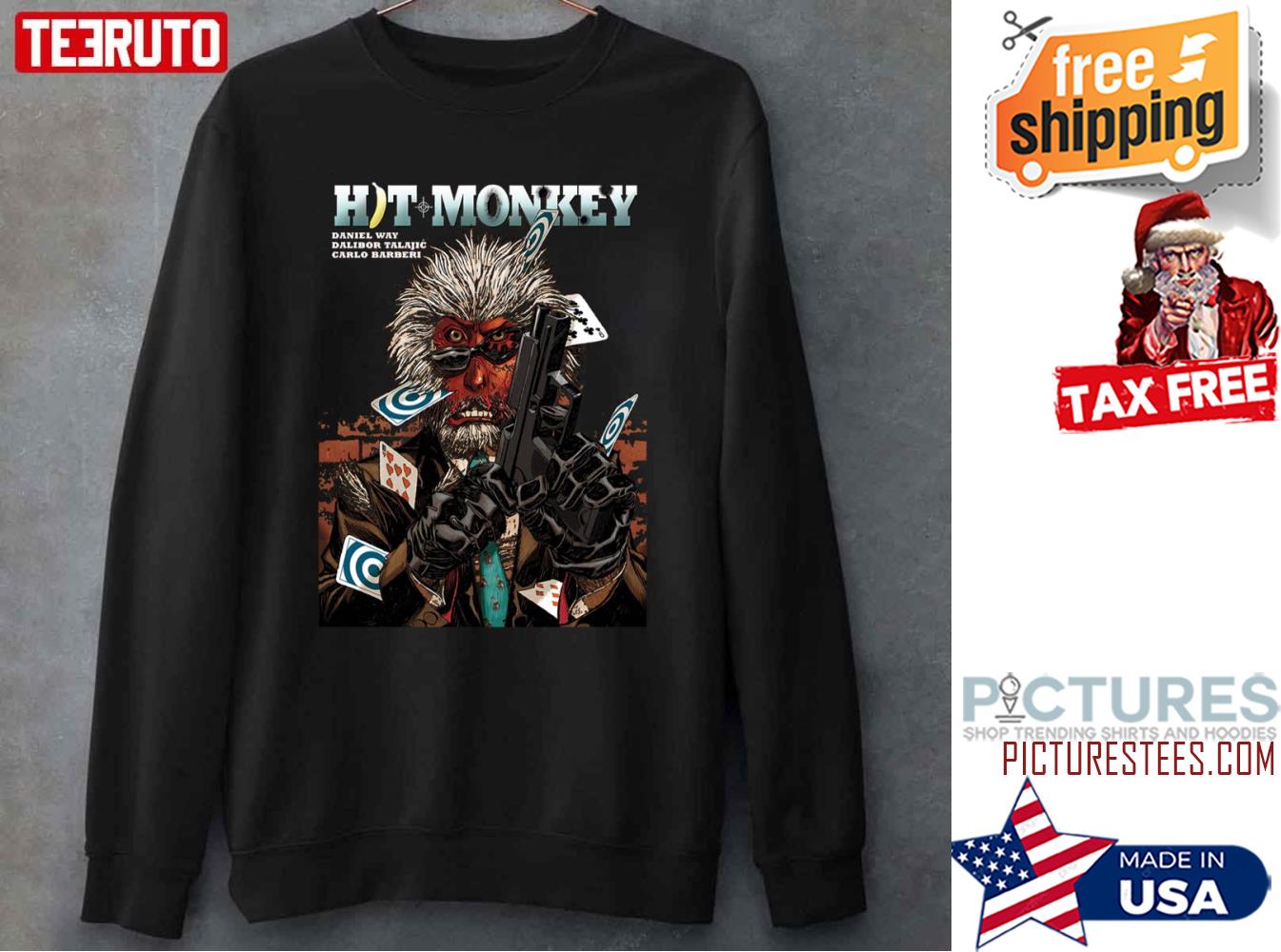 Hit Monkey Bullets & Bananas Shirt • Picturestees Clothing LLC