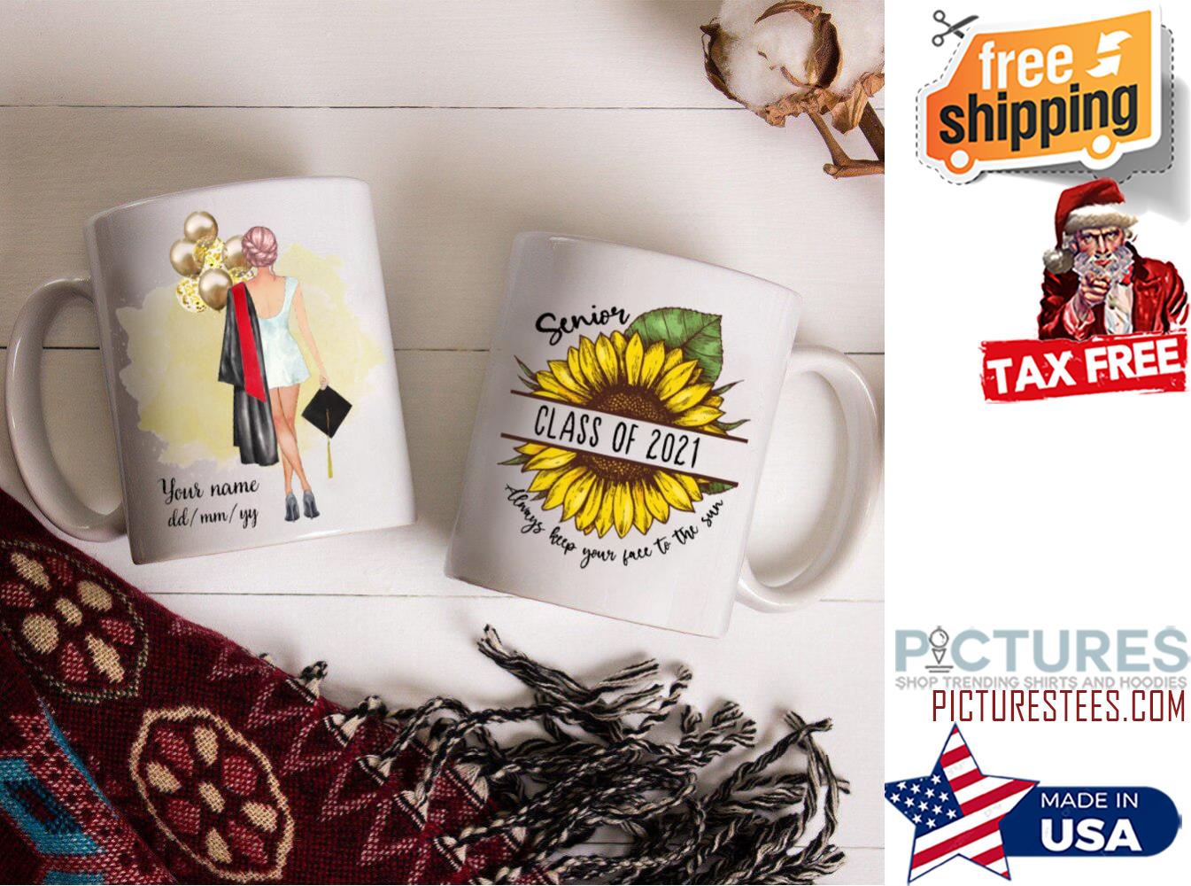 Free Shipping X Sale 20% Personalized Sunflower Graduation 2021 Mug ... Free Shipping X Sale 20% Personalized Sunflower Graduation 2021 Mug ...