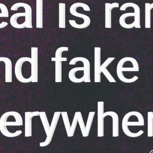 Real is rare and fake is everywhere shirt - Picturestees Clothing LLC