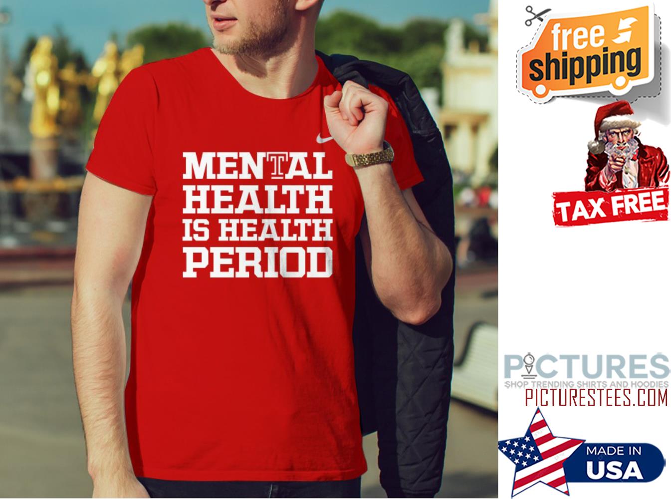 Mental Health Is Health Period Shirt • Picturestees Clothing LLC