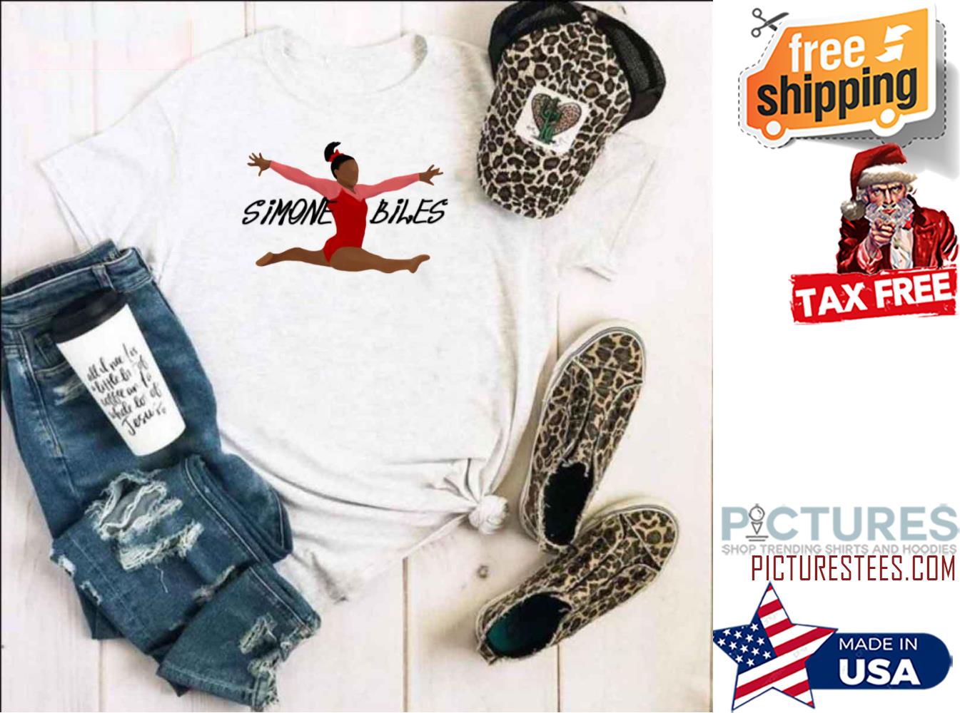 Simone Biles Gymnastics Shirt • Picturestees Clothing LLC