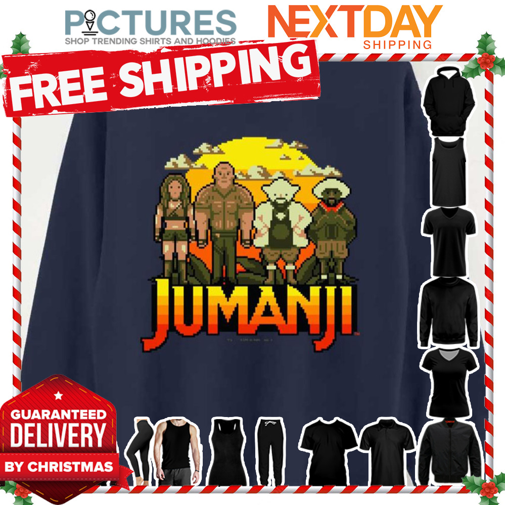 The Next Level 8 Bit Characters Jumanji Shirt • Picturestees Clothing LLC
