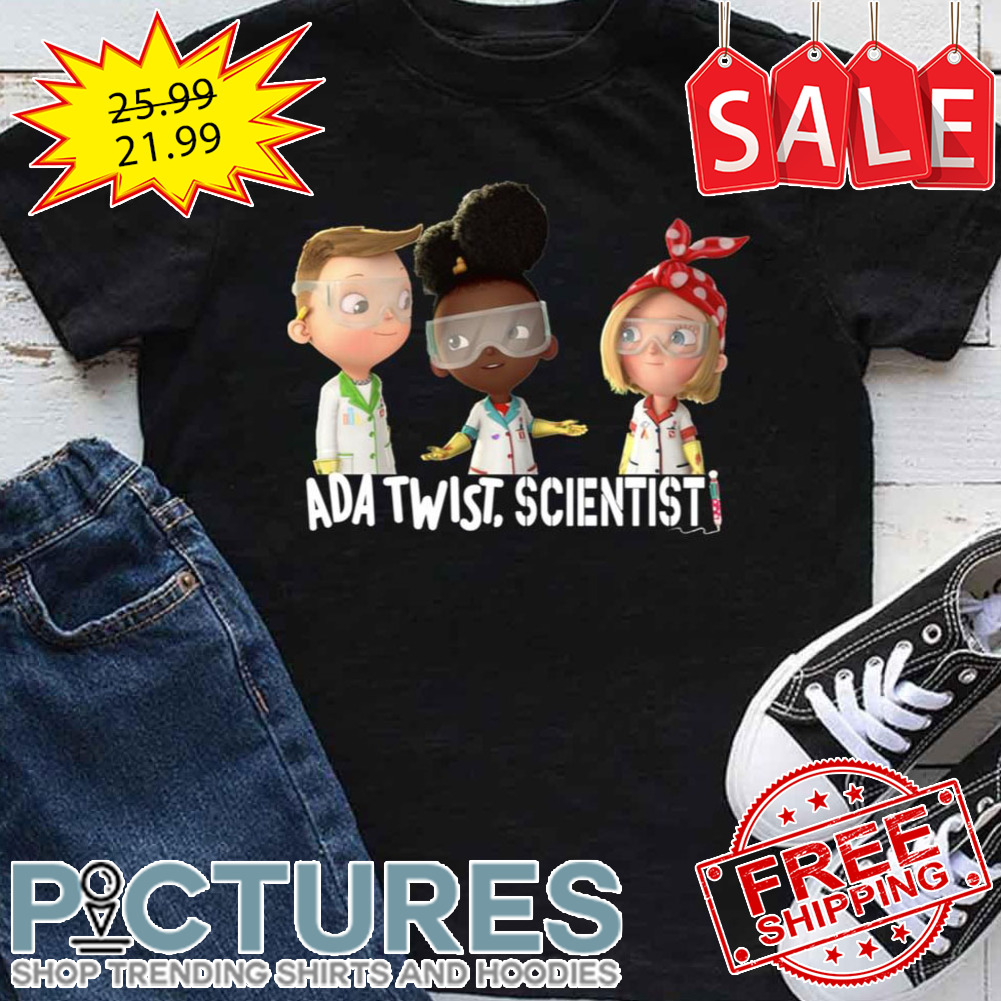 Science Cartoon Ada Twist Scientist Shirt • Picturestees Clothing LLC