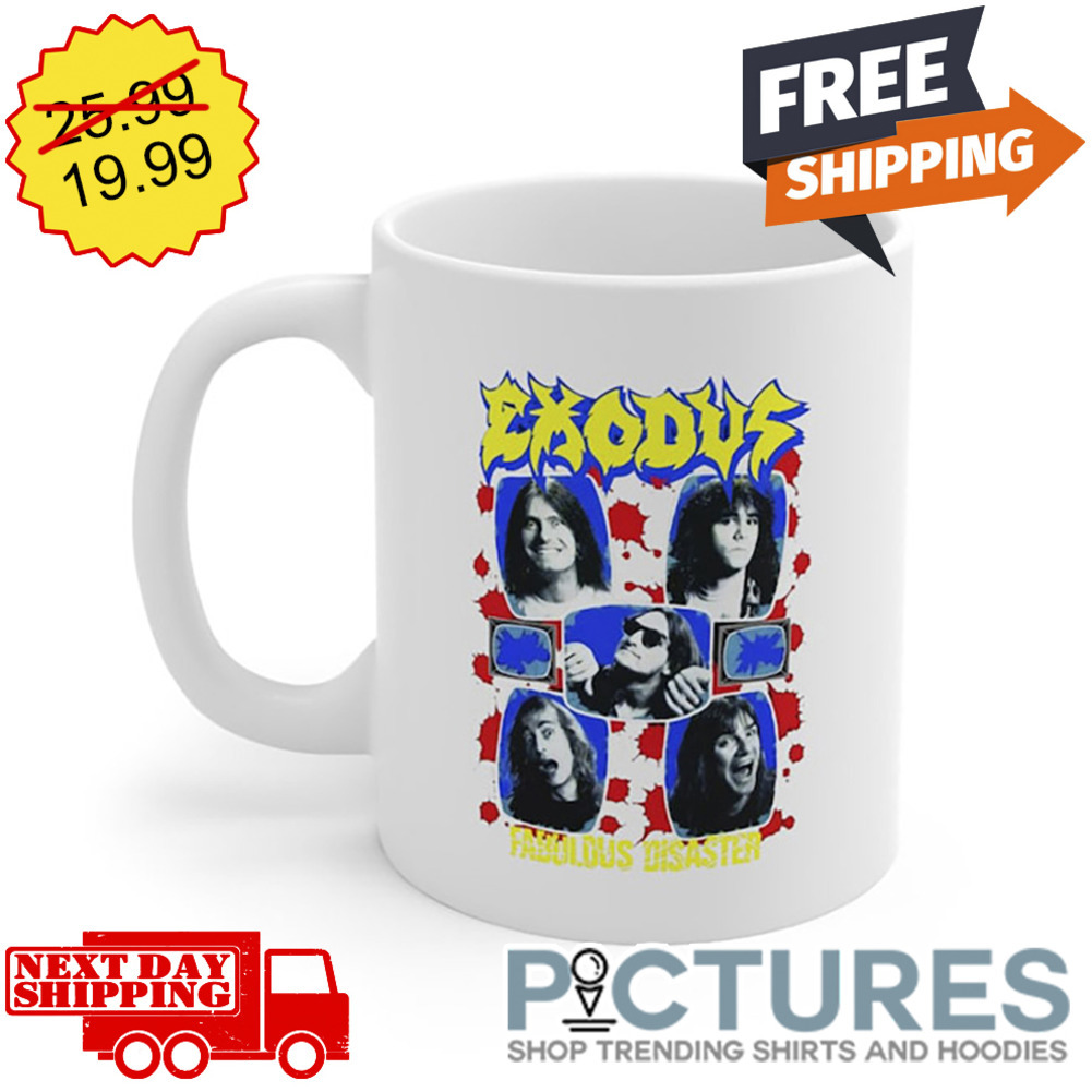 Exodus Fabulous Disaster 1989 Mug • Picturestees Clothing LLC
