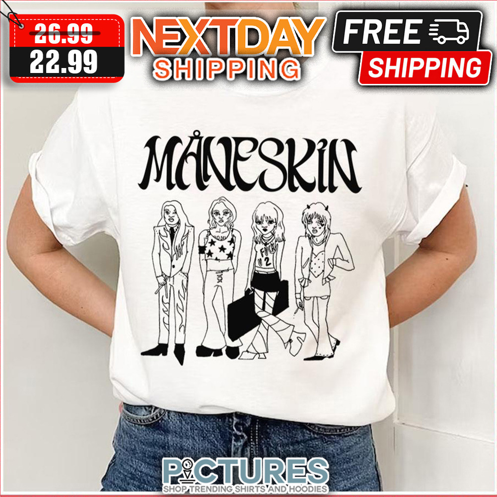 Chibi Maneskin Band Shirt • Picturestees Clothing LLC