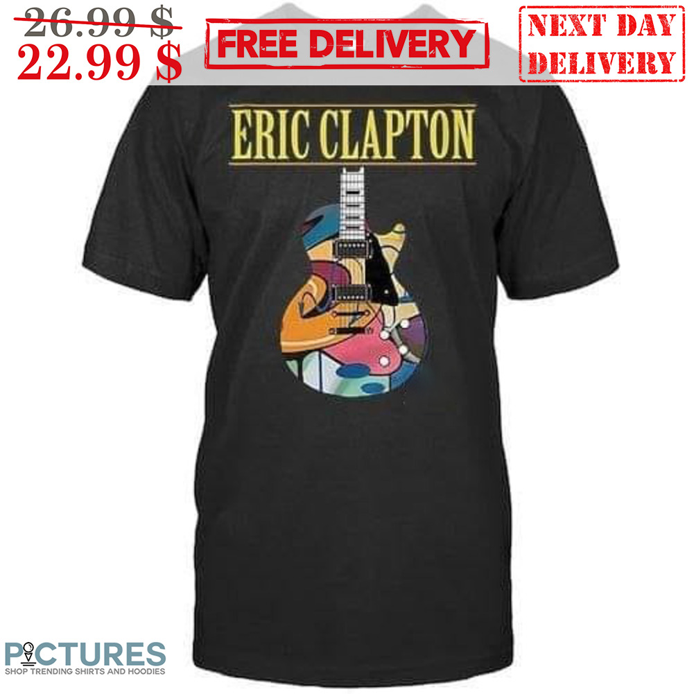 Eric Clapton Guitar Shirt • Picturestees Clothing LLC