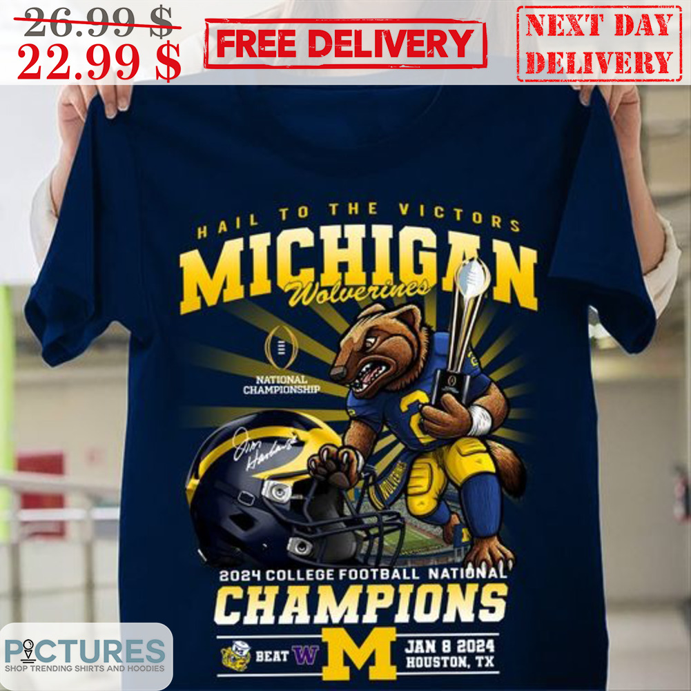 Mascot Helmet Hail To The Victors Michigan Wolverines National ...