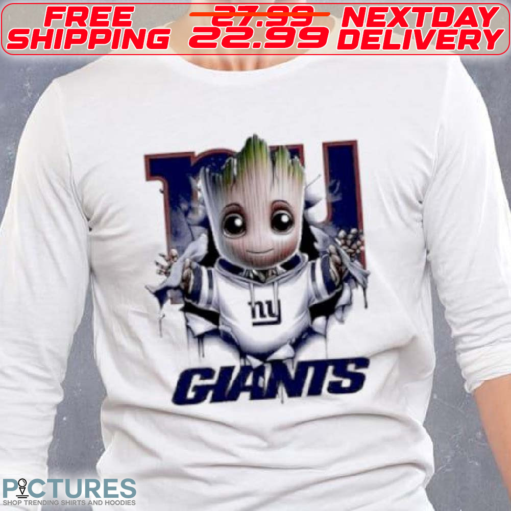 Baby Groot Blood Insides Me New York Giant 2024 Shirt • Picturestees ...
