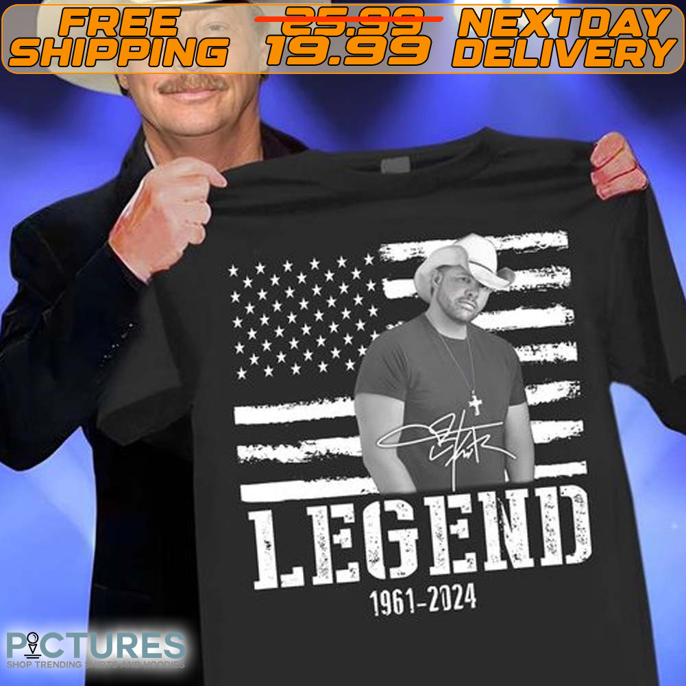Toby Keith Legend 1961 2024 Signature American Flag Shirt ...