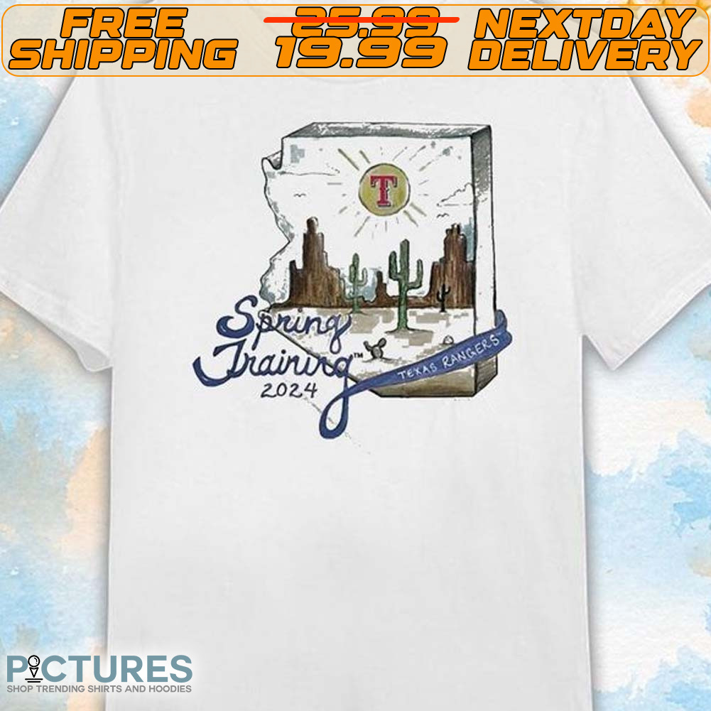 Texas Rangers 2024 Spring Training Cactus League Shirt • Picturestees ...