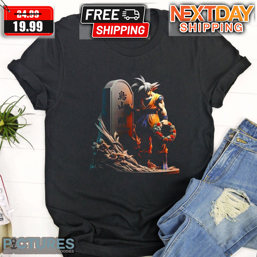 RIP Akira Toriyama Goku Dragon Ball Shirt • Picturestees Clothing LLC