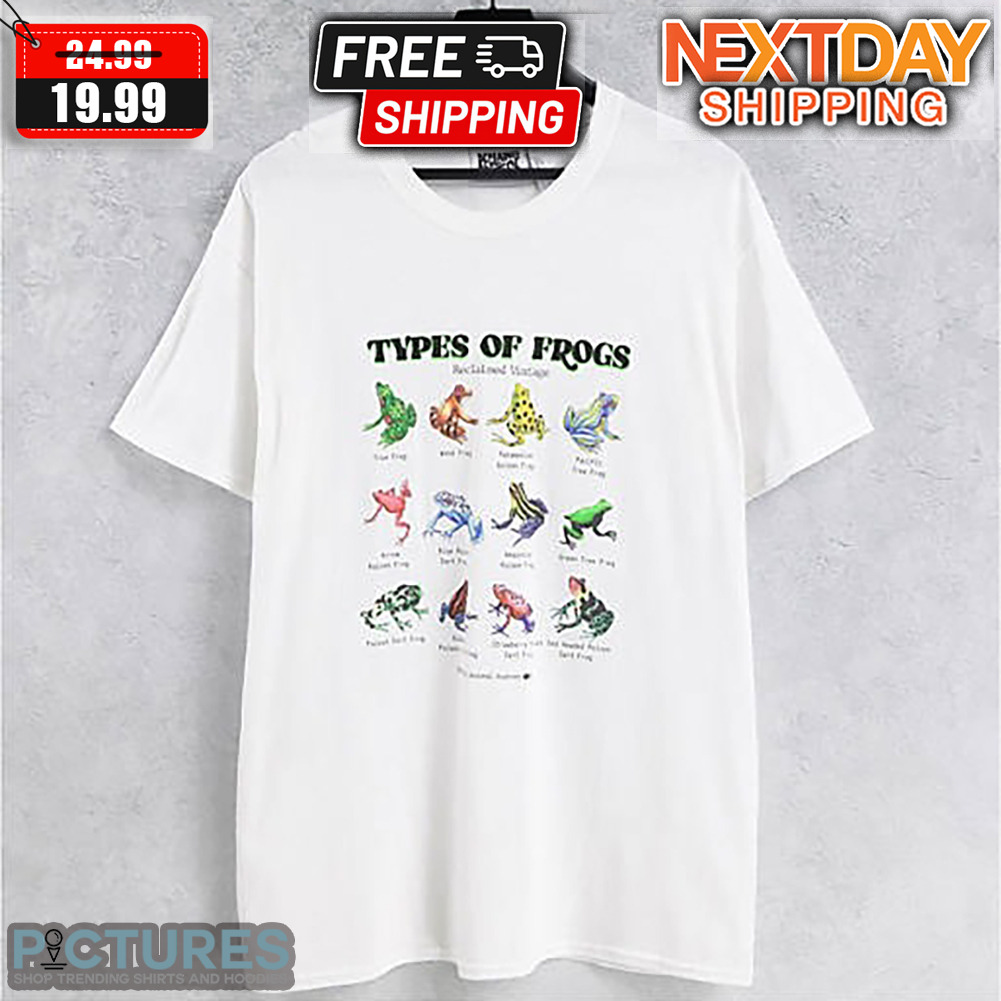 Types Of Frogs Shirt • Picturestees Clothing LLC