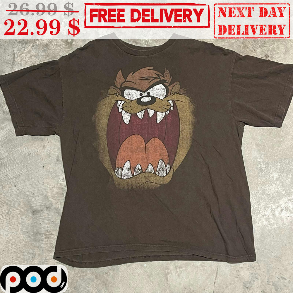 Taz-Mania Looney Tunes Cartoon Vintage Shirt • Picturestees Clothing LLC
