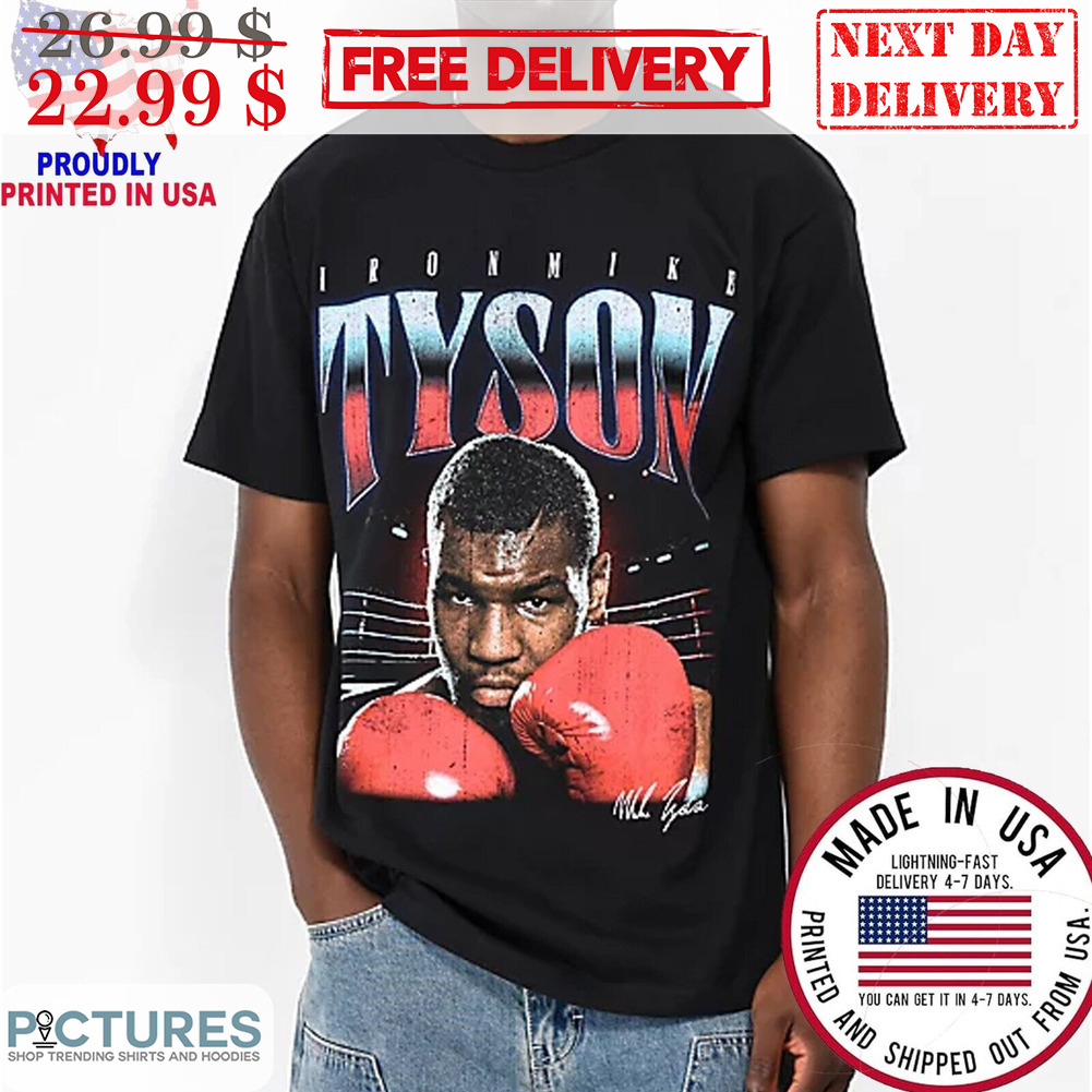 Iron Mike Tyson Signature Vintage Shirt • Picturestees Clothing LLC