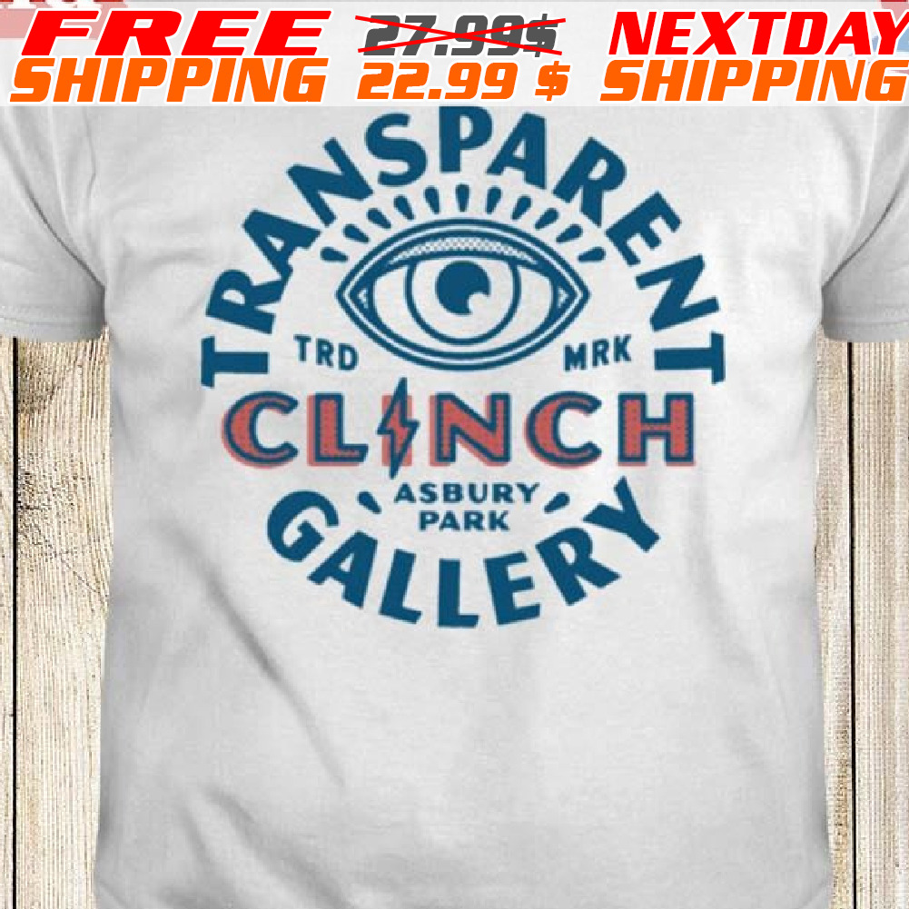 Transparent Clinch Gallery Logo Shirt • Picturestees Clothing LLC