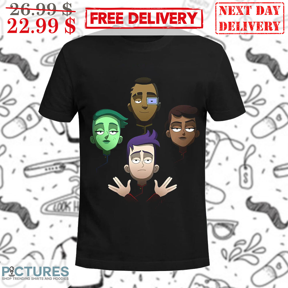 Star Trek Lower Decks Characters Shirt • Picturestees Clothing LLC