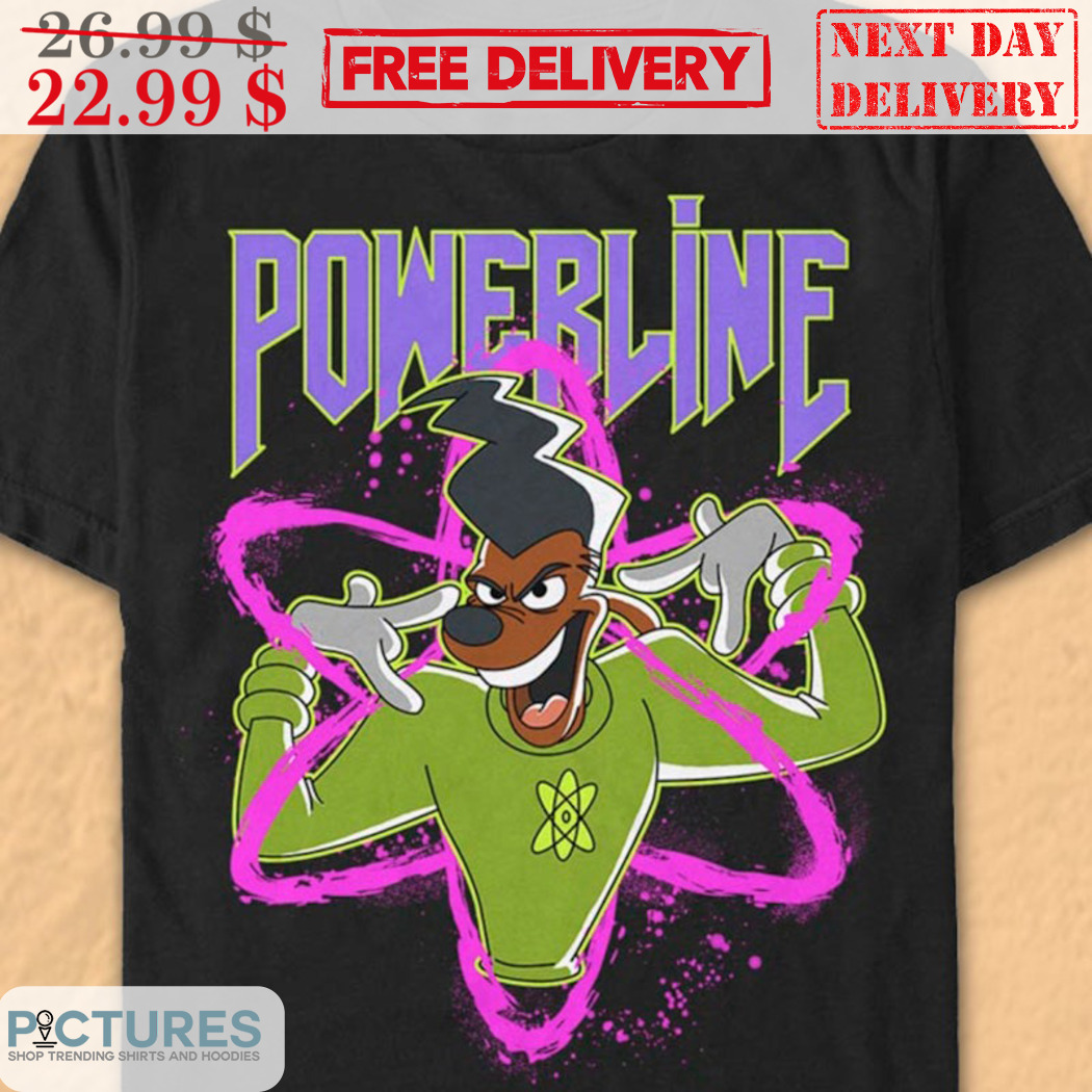 Powerline Goofy Disney Shirt • Picturestees Clothing LLC