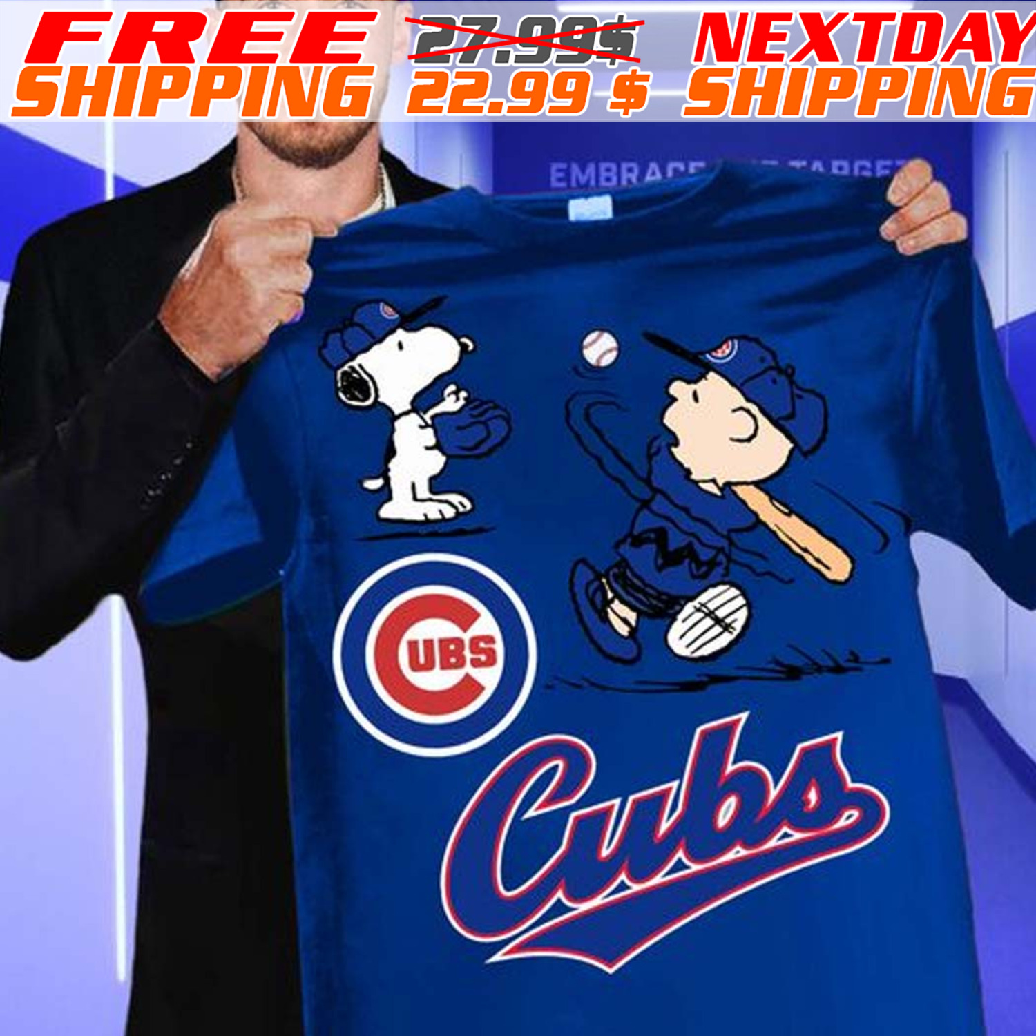 The Snoopy And Charlie Brown Chicago Cubs Basketball Shirt ...