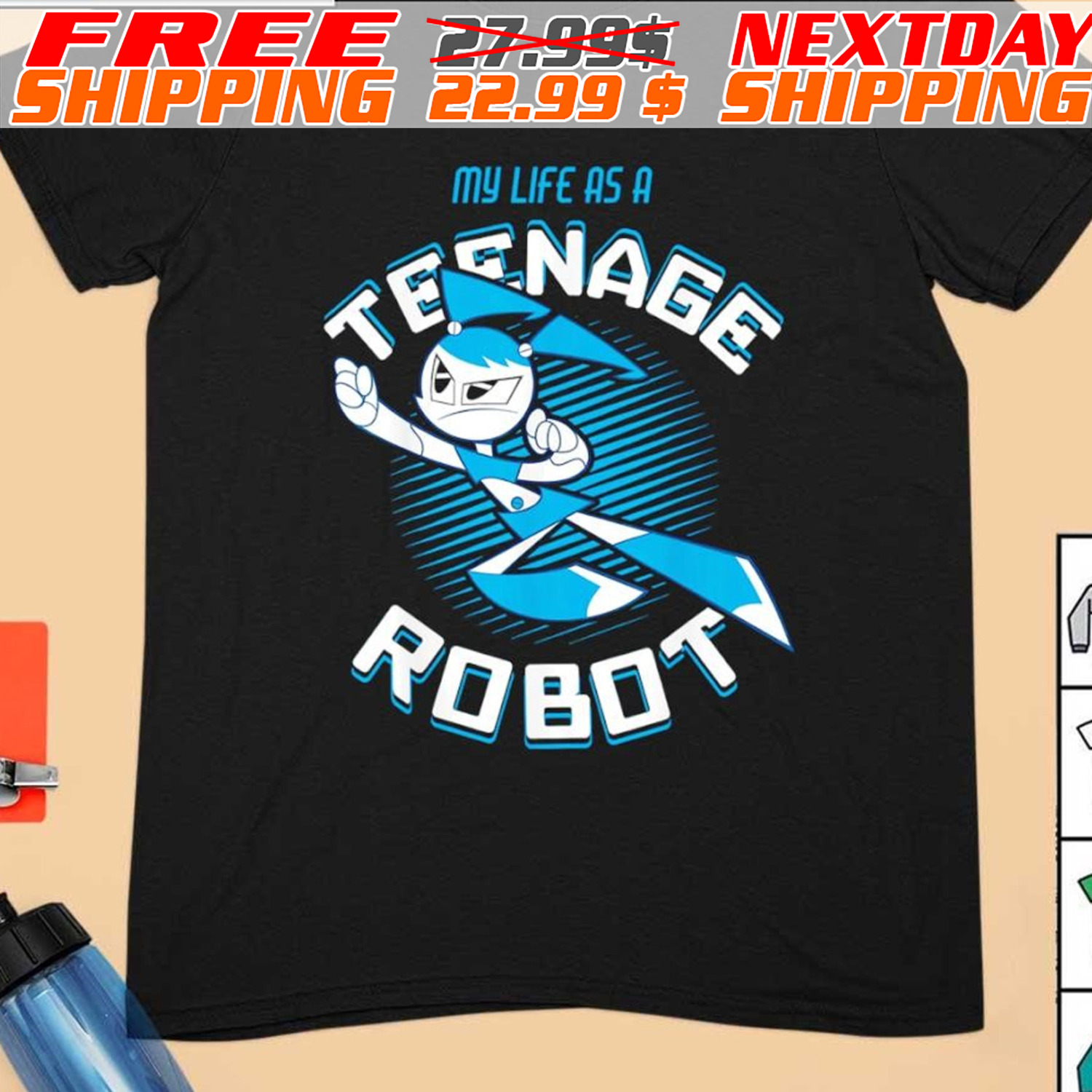 Nickelodeon My Life As A Teenage Robot Shirt • Picturestees Clothing LLC