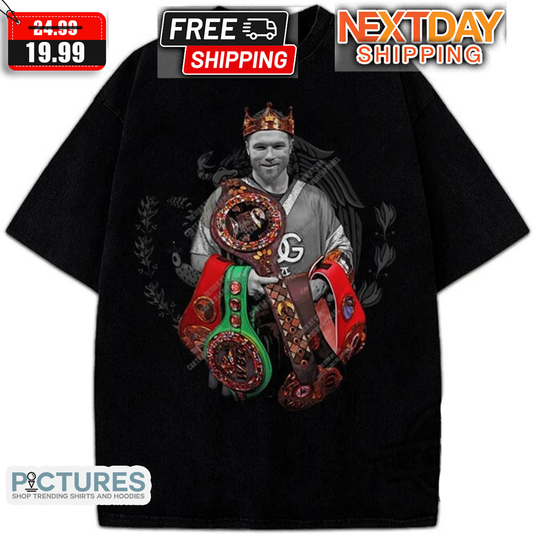 Canelo Alvarez Undisputed King Mexico Goat Saul Alvarez 2024 Shirt ...
