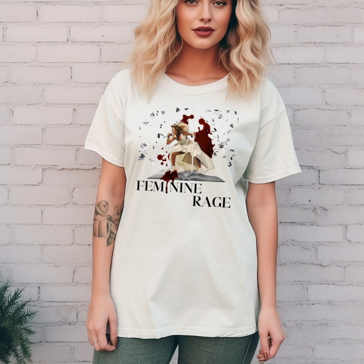 Taylor Feminine Rage Swiftie Shirt • Picturestees Clothing LLC