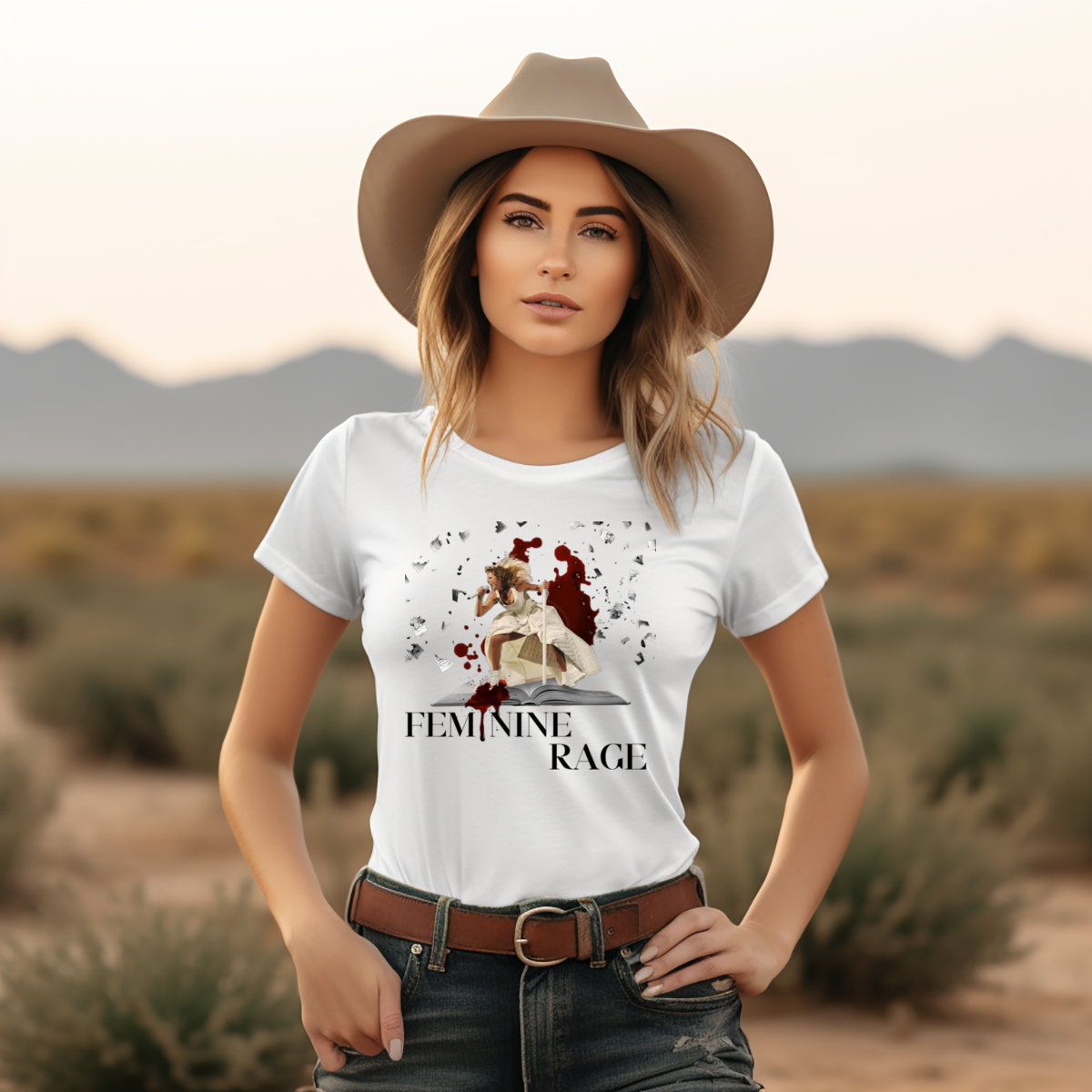 Taylor Feminine Rage Swiftie Shirt • Picturestees Clothing LLC