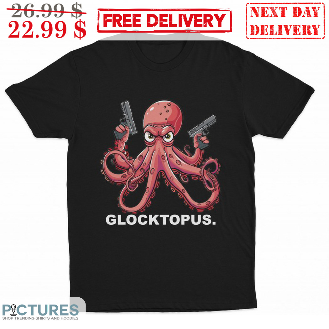 Octopus Gun Glocktopus Shirt • Picturestees Clothing LLC