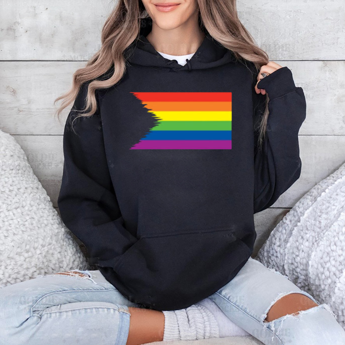 Nina Paley Pride Restored Flag Shirt • Picturestees Clothing LLC