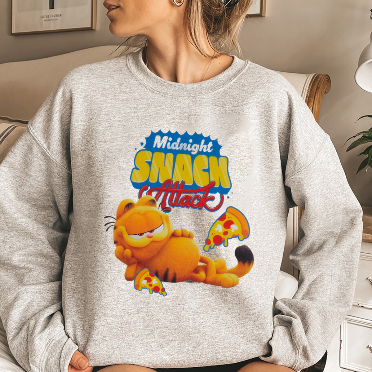 Garfield Midnight Snack Attack Shirt • Picturestees Clothing LLC
