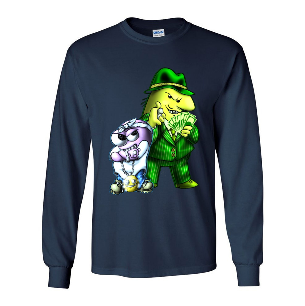 Glep Smiling Friends Gangster Spongebob Shirt • Picturestees Clothing LLC