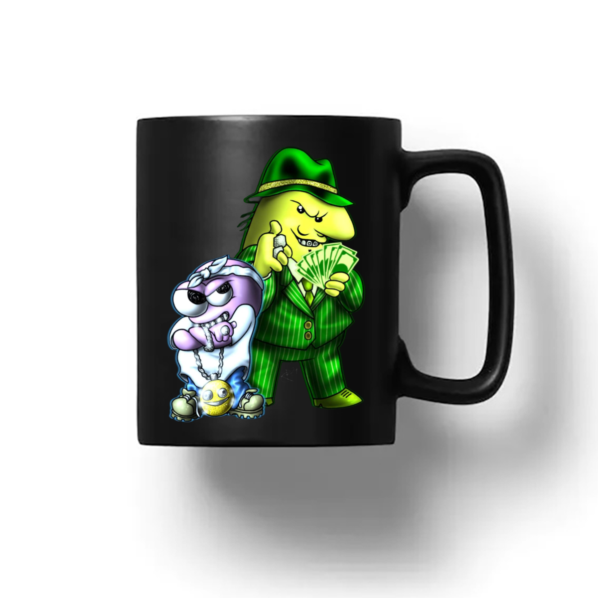 Glep Smiling Friends Gangster Spongebob Shirt • Picturestees Clothing LLC