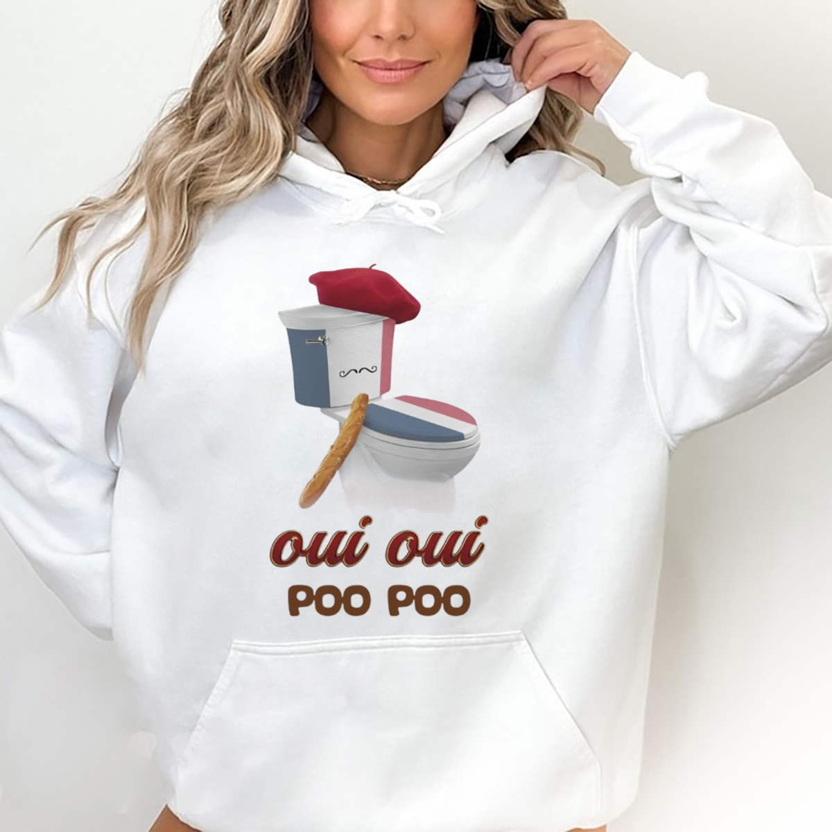 Oui Oui Poo Poo French Toilet Shirt • Picturestees Clothing LLC
