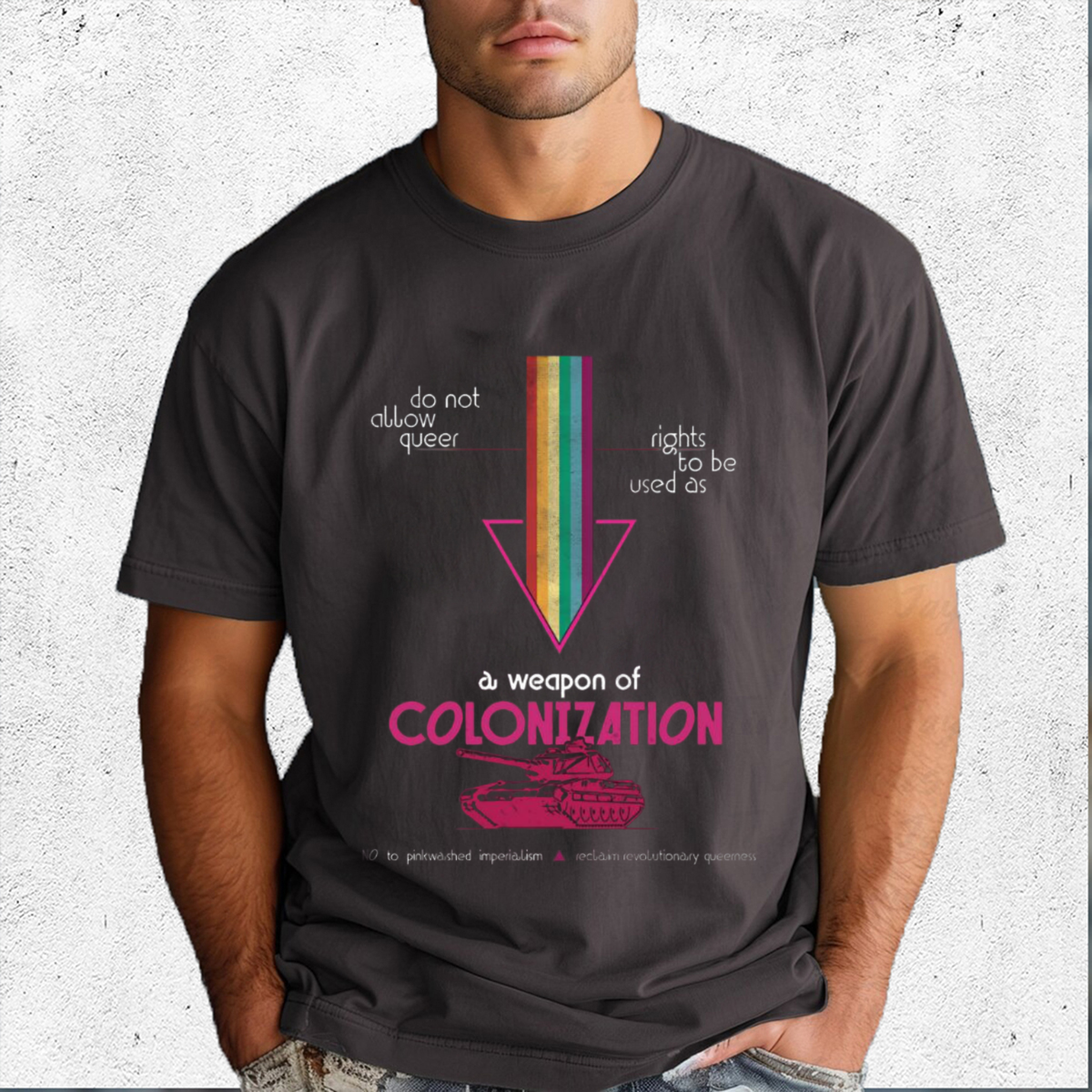 Do Not Allow Queer Rights To Be Used As A Weapon Of Colonization Shirt ...
