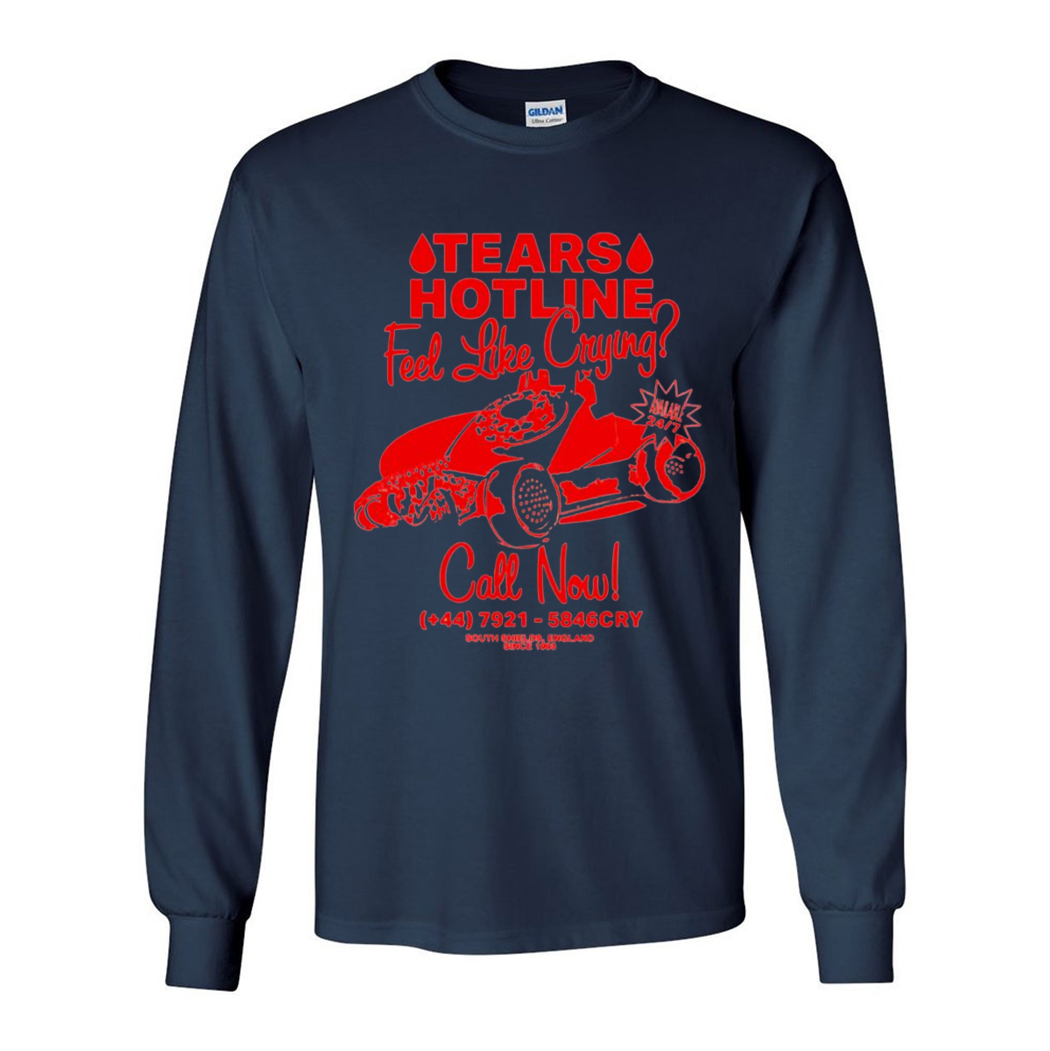 Tears Hotline Feel Like Crying Shirt • Picturestees Clothing LLC