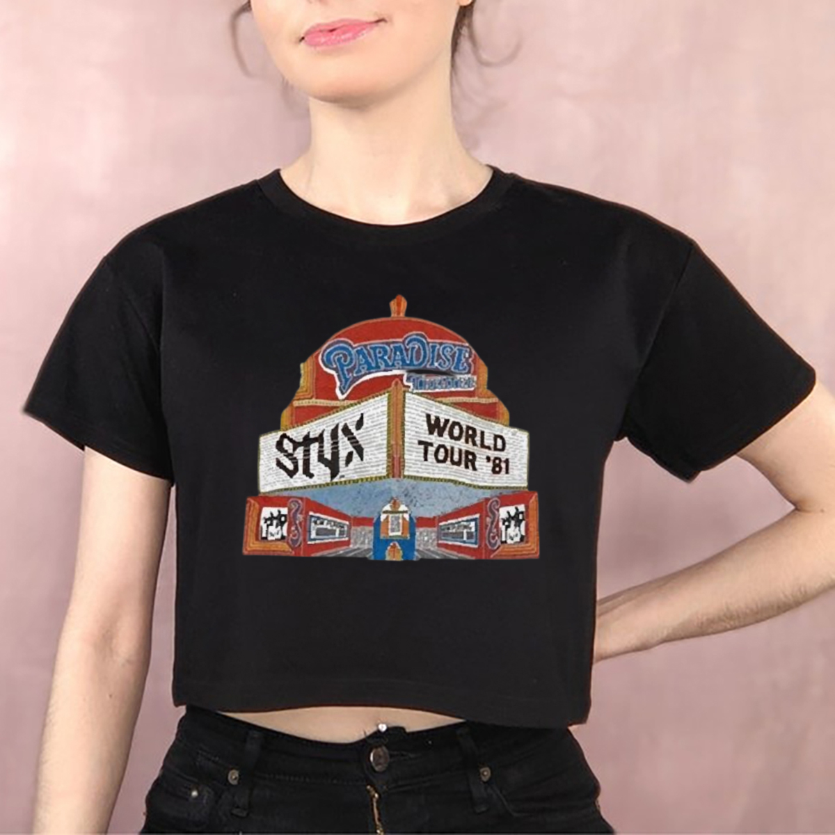 Nice Styx Tour 80s The Paradise Theatre Raglan 2024 Shirt ...