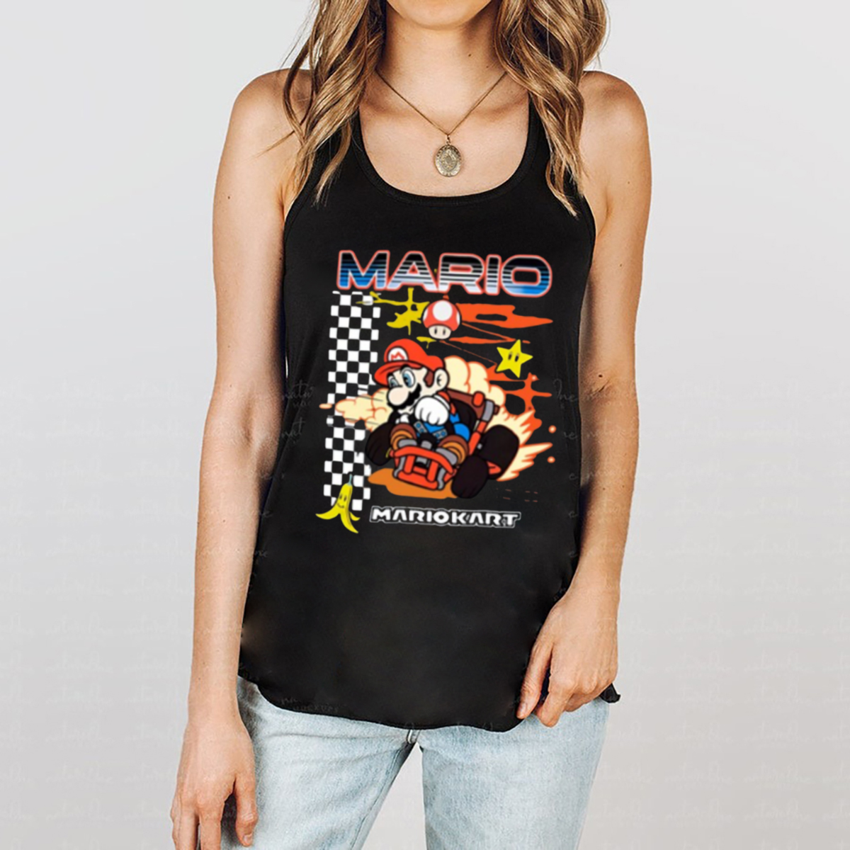 Mario Kart Racing Finish Line Shirt • Picturestees Clothing LLC