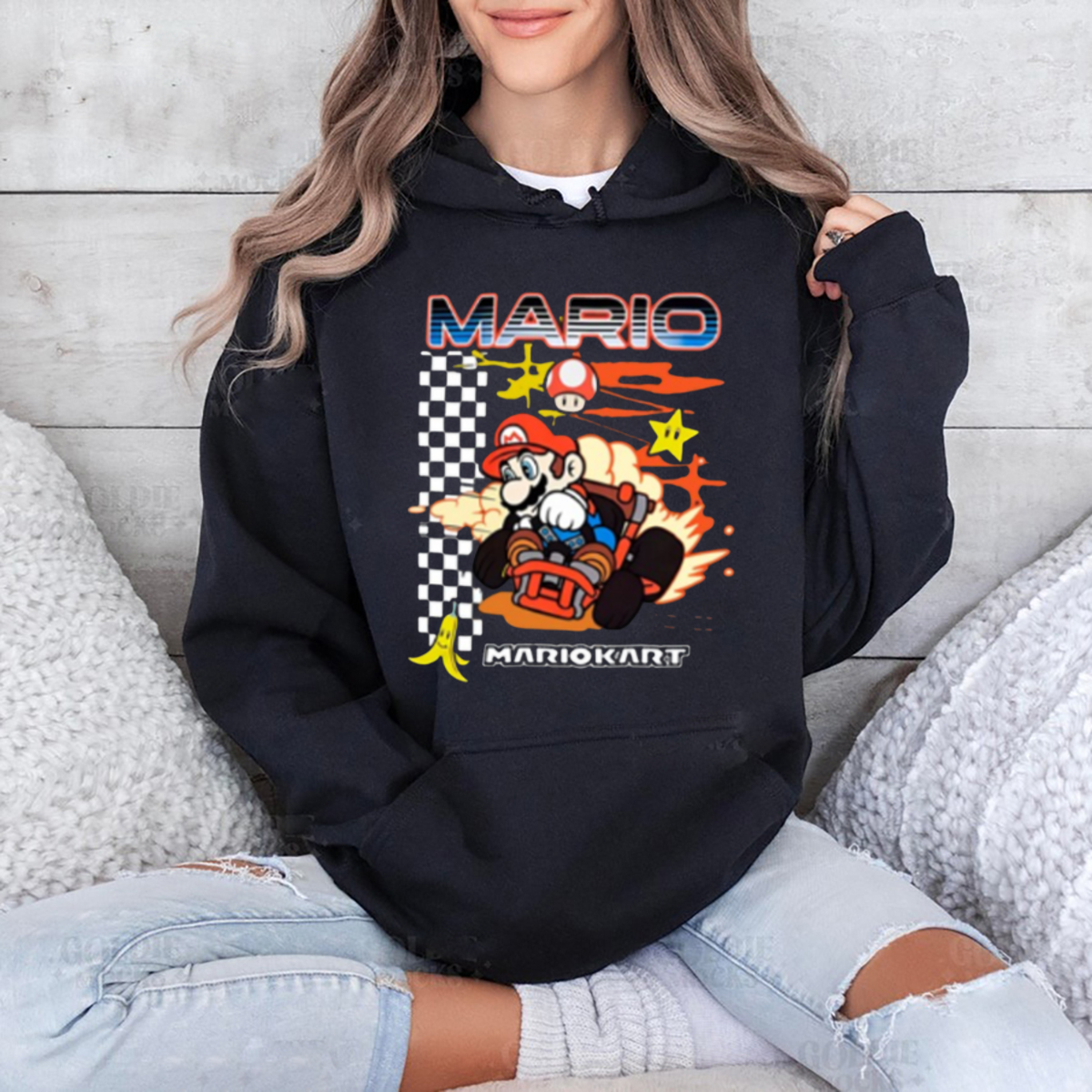 Mario Kart Racing Finish Line Shirt • Picturestees Clothing LLC