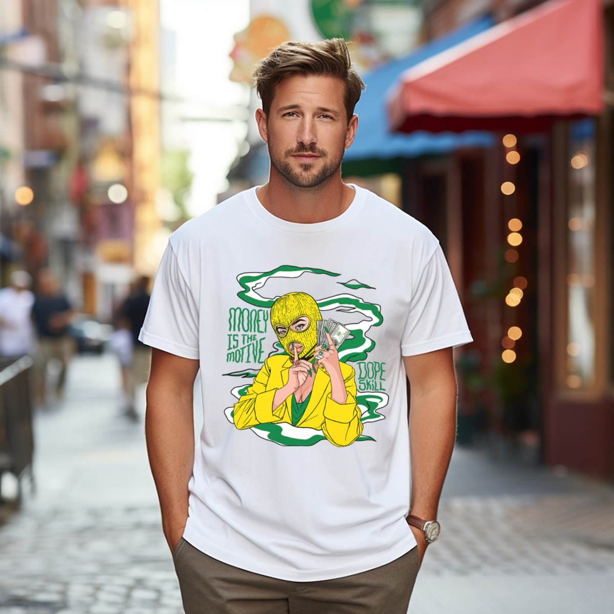 Money Is The Motive Dope Skill Shirt - Picturestees Clothing LLC