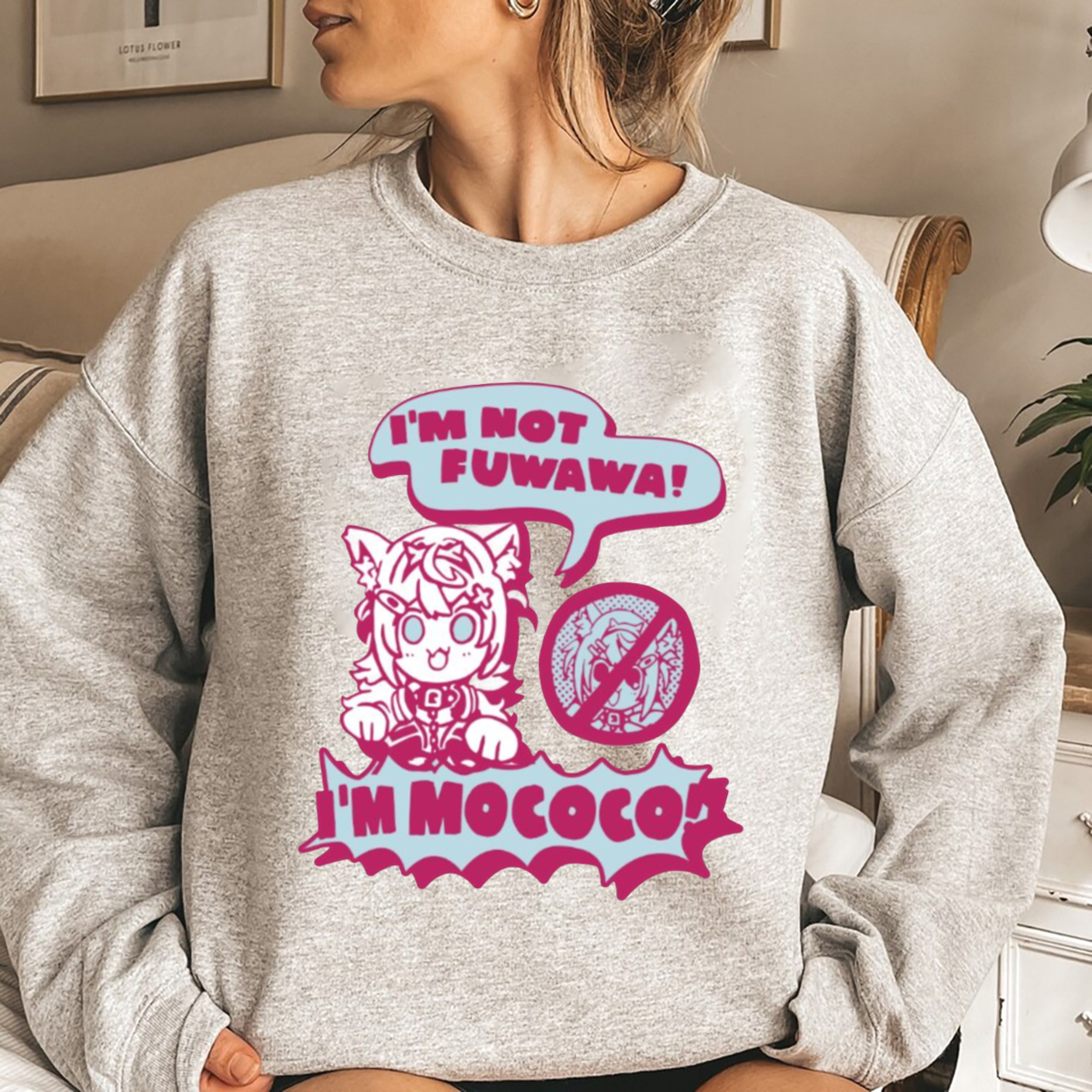 I Am Not Fuwawa I Am Mococo Shirt • Picturestees Clothing LLC