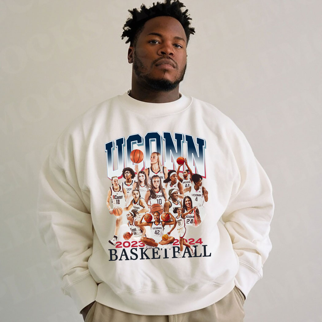 Uconn Basketball 2023-2024 Shirt • Picturestees Clothing LLC