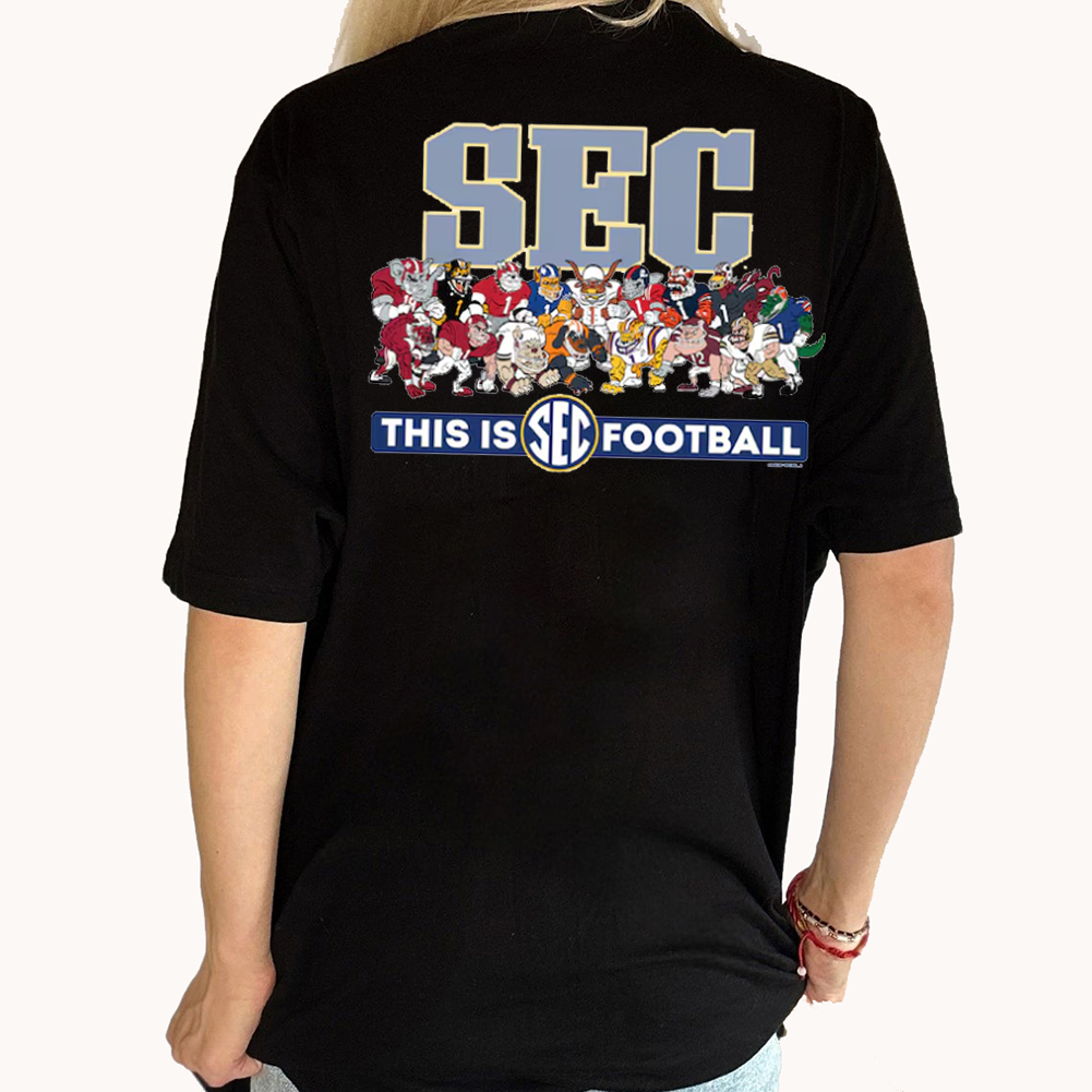 This Is SEC Football Mascots 2024 Shirt • Picturestees Clothing LLC