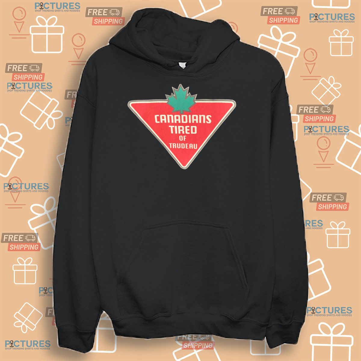 Sale 20% Canadians Tired Of Trudeau Shirt, Classic tee, hoodie, sweater ...