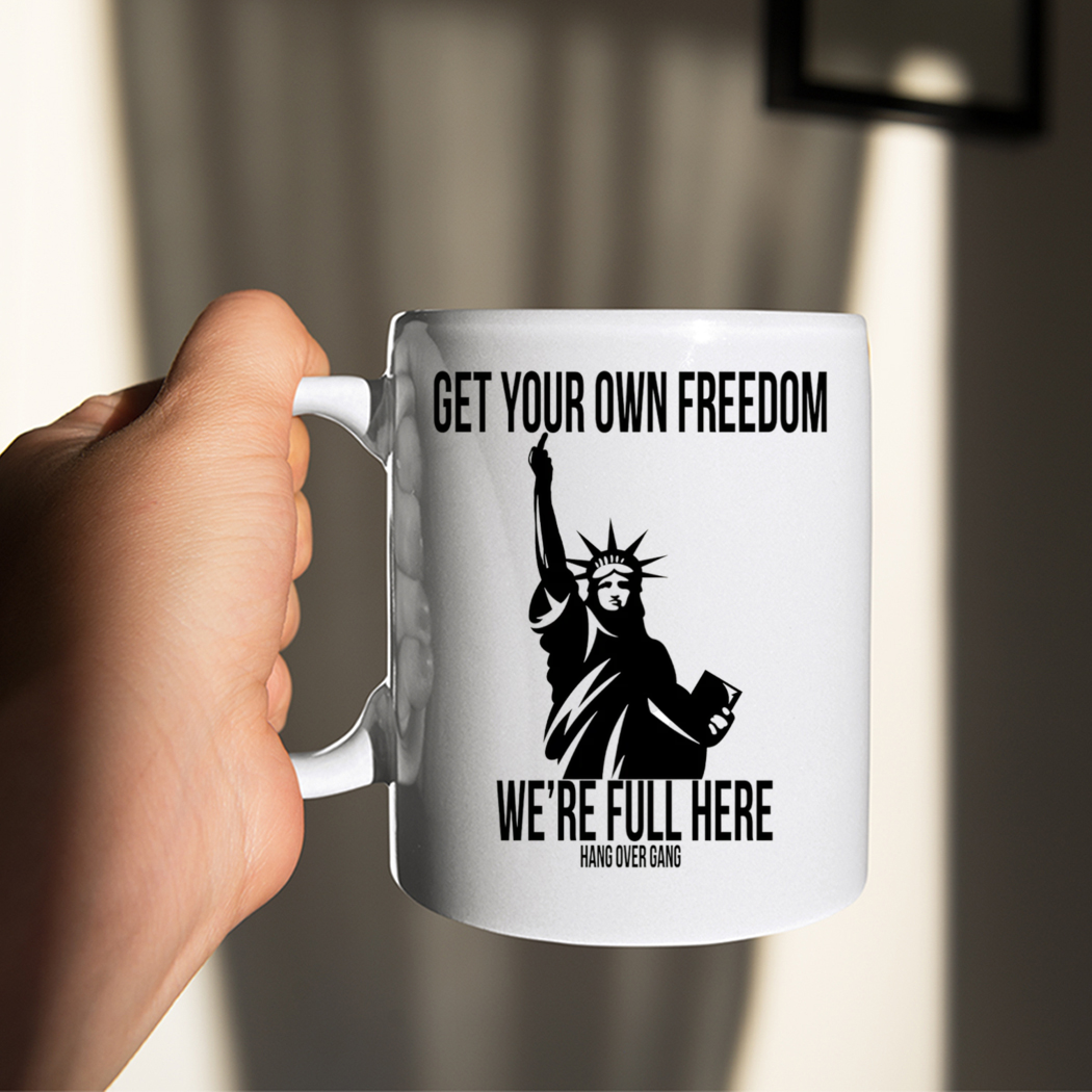 Jesus Get Your Own Freedom We Are Full Here Hang Over Gang Shirt ...