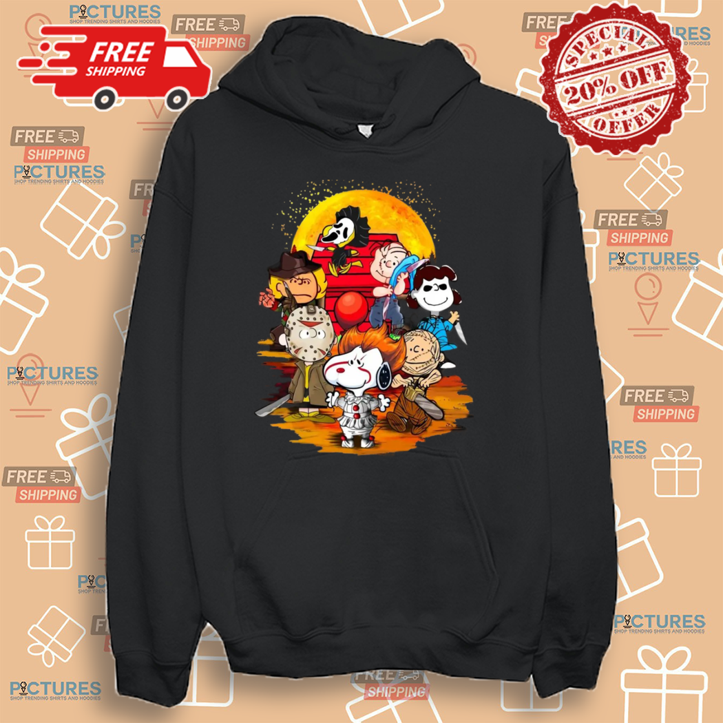 Snoopy Peanuts Halloween Horror Characters 2024 Shirt - Picturestees ...