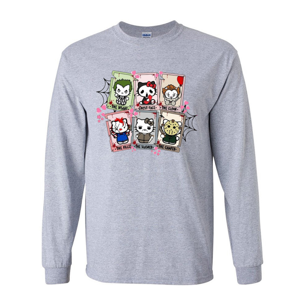 Hello Kitty The Insane Ghost Face The Clown The Killer The Slasher The ...